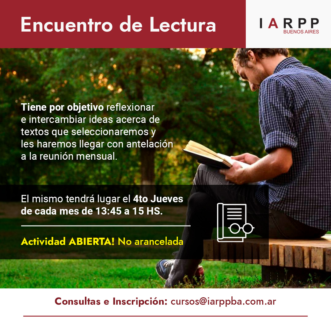 Encuentro de Lectura - IARPP Buenos Aires